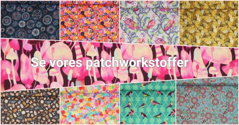 Køb stof online - Billigt stof i mange farver og mønstre | Stofmøllen