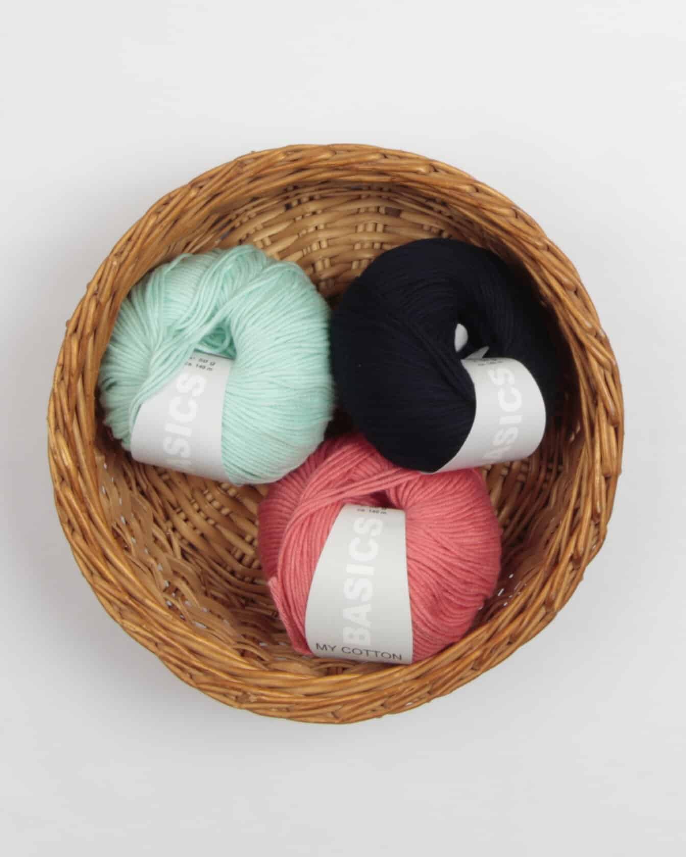 My Cotton Basics i flere farver - Lana Grossa | Stofmøllen